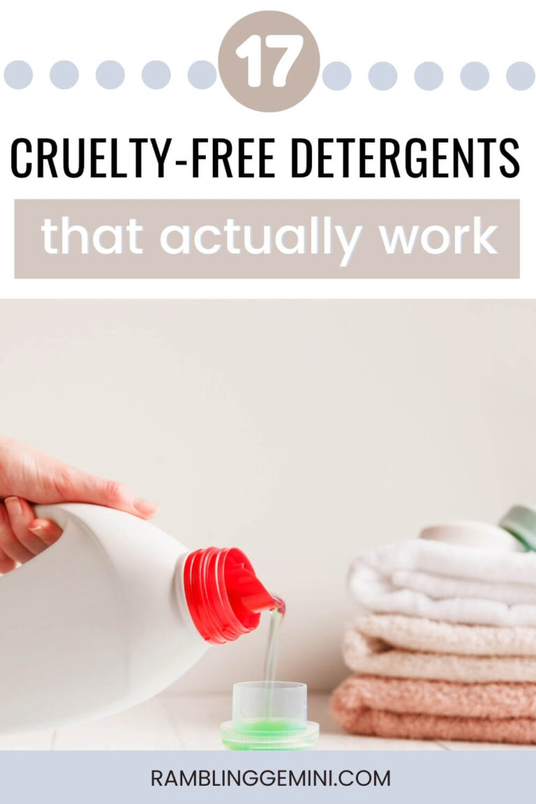 17 Cruelty-Free Laundry Detergents That Actually Work - Rambling Gemini